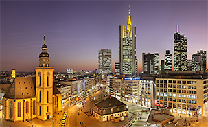 Hauptwache - Sehenswürdigkeiten - 360° Panorama Frankfurt am Main