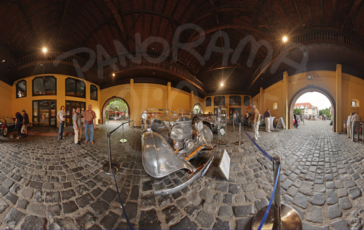 Hattersheim am Main - Alter Posthof - Panorama Frankfurt - p1052