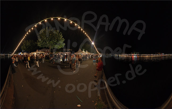 Museumsuferfest - Mainufer - Altstadt - Panorama Frankfurt - p1113